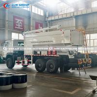 China Sinotruk HOWO 8x4 ANFO Explosive Mixing Truck with 400HP WEICHAI Engine, 15-18m³ Stainless Steel Material Box, and PLC Digital Control System for sale
