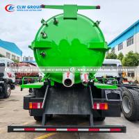 China Sinotruk HOWO RHD 10m³ Carbon Steel Tank Sewage Suction Truck with Yuchai 160HP Euro II Engine and Yifeng SK-12 Water Ring Vacuum Pump for sale
