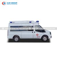 China JMC 4x2 Ambulance with 2.0L Diesel Engine and Spacious Medical Cabin Featuring Dual ABS Safety Systems for sale