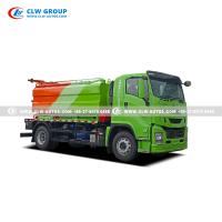 China ISUZU FTR 8m³ Vacuum Suction Truck with 205HP Euro VI Engine and Water Tank Heating System for sale