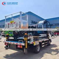 China ISUZU 4x2 30-Meter Aerial Work Platform with 200kg Stainless Steel Bucket and Telescopic Manlift for sale