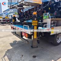 China ISUZU 4x2 30-Meter Aerial Work Platform with 200kg Stainless Steel Bucket and Telescopic Manlift for sale