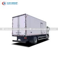 China ISUZU 4HK1-TC60 10Tons Meat Hook Refrigerated Truck with Carrier Supra 850S Independent Cooling for sale