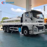 China ISUZU 6×4 Stainless Steel Water Tanker Truck with Food-Grade Tank and Dual-Use Sprinkler Functionality for sale