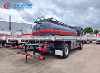 China Sinotruk HOWO TX 280HP 10,000L Fuel Transport Tanker Truck for Safe Bulk Fuel Delivery for sale