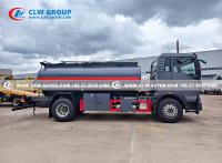 China Sinotruk HOWO TX 280HP 10,000L Fuel Transport Tanker Truck for Safe Bulk Fuel Delivery for sale