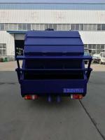China ISUZU 4CBM Self Compressing Rear Loading Garbage Compactor Truck Hydraulic Control 7300kg GVW for sale