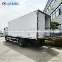China ISUZU 10-Ton Frozen Meat Reefer Truck with Carrier Citimax 1100 and Stainless Steel Meat Rail System for sale