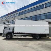 China ISUZU 10-Ton Frozen Meat Reefer Truck with Carrier Citimax 1100 and Stainless Steel Meat Rail System for sale