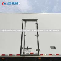 China ISUZU 10-Ton Frozen Meat Reefer Truck with Carrier Citimax 1100 and Stainless Steel Meat Rail System for sale