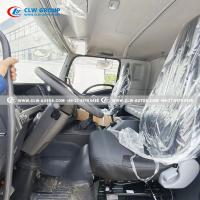 China ISUZU 10-Ton Frozen Meat Reefer Truck with Carrier Citimax 1100 and Stainless Steel Meat Rail System for sale