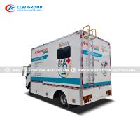 China ISUZU KV600 Mobile Medical Clinic Truck with Lead-lined DR X-ray Room, Antibacterial FRP Walls, and Dual Workstations for sale
