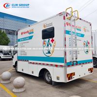 China ISUZU KV600 Mobile Medical Clinic Truck with Lead-lined DR X-ray Room, Antibacterial FRP Walls, and Dual Workstations for sale