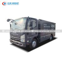 China CAFU ISUZU 6CBM Refueling Truck with 6,000-liter Dual-Compartment Tank, 132HP Euro 6 Engine & Censtar Dispenser for sale