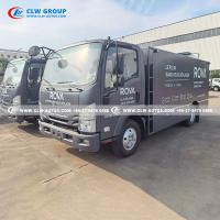 China CAFU ISUZU 6CBM Refueling Truck with 6,000-liter Dual-Compartment Tank, 132HP Euro 6 Engine & Censtar Dispenser for sale