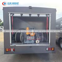 China CAFU ISUZU 6CBM Refueling Truck with 6,000-liter Dual-Compartment Tank, 132HP Euro 6 Engine & Censtar Dispenser for sale