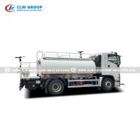 China ISUZU FTR 10CBM Fire Cannon Water Sprinkler Truck with 205HP Euro 4/6 Engine and Roof-Mounted Fire Monitor for sale