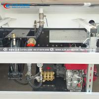China ISUZU FTR 10CBM Fire Cannon Water Sprinkler Truck with 205HP Euro 4/6 Engine and Roof-Mounted Fire Monitor for sale