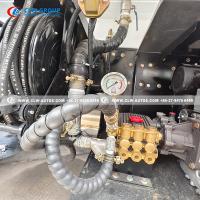 China ISUZU FTR 10CBM Fire Cannon Water Sprinkler Truck with 205HP Euro 4/6 Engine and Roof-Mounted Fire Monitor for sale