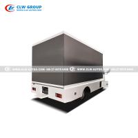 China ISUZU 100P LED Advertising Truck with 120HP Euro 4/6 Engine, Hydraulic Screen Protection & 18kW Silent Generator for sale