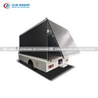 China ISUZU 100P LED Advertising Truck with 120HP Euro 4/6 Engine, Hydraulic Screen Protection & 18kW Silent Generator for sale