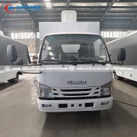 China ISUZU 100P LED Advertising Truck with 120HP Euro 4/6 Engine, Hydraulic Screen Protection & 18kW Silent Generator for sale