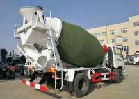 China FORLAND 4CBM Concrete Mixer Truck 4000L Capacity 4x2 Chassis with 110HP YUCHAI Engine for sale