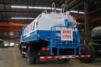 China Dongfeng 10-Ton Water Delivery Truck with 10000L Stainless Steel Tank and 28M Water Cannon for sale