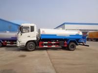 China Dongfeng 6-Wheel 180hp Water Bowser Truck with 15000L Capacity and 28M Water Cannon Range for sale