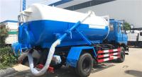 China Dongfeng 10 Ton 10cbm Vacuum Sewage Collection Truck with 170HP Cummins Engine for Municipal Cleaning for sale