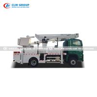China RHD ISUZU 21m Bucket Truck – 69kV Insulated Aerial Work Platform for South Pacific Live-Line Repair for sale
