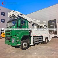 China RHD ISUZU 21m Bucket Truck – 69kV Insulated Aerial Work Platform for South Pacific Live-Line Repair for sale