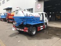 China Forland 3 Cubic Meter Sewer Vacuum Suction Truck with 68HP Diesel Engine and 3000L Tank Capacity for sale