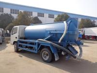 China Dongfeng 6 Wheel 5000 Liters Sewage Disposal Truck with 5 Ton Capacity and 95 HP Diesel Engine for sale
