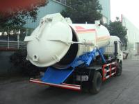 China Dongfeng 6 Wheel 5000 Liters Sewage Disposal Truck with 5 Ton Capacity and 95 HP Diesel Engine for sale