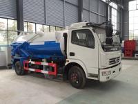 China Dongfeng 120HP Sewer Jetter Truck with 8CBM Tank Capacity and 3800mm Wheelbase for Industrial Sanitation for sale