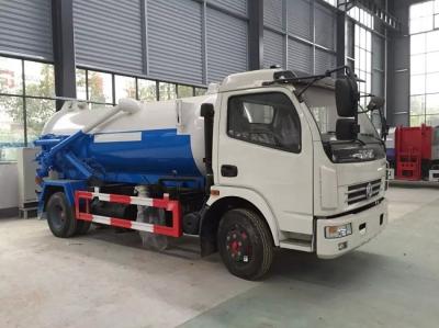 China Dongfeng 120HP Sewer Jetter Truck with 8CBM Tank Capacity and 3800mm Wheelbase for Industrial Sanitation for sale