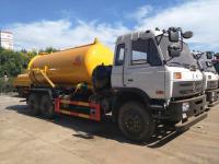 China Dongfeng 210hp 6x4 Septic Vacuum Truck 16cbm Hydraulic Control System for sale