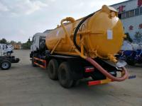 China Dongfeng 210hp 6x4 Septic Vacuum Truck 16cbm Hydraulic Control System for sale