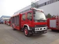 China ISUZU 8-Ton Fire Fighting Truck with 8000kg Water Tank and 30L/s Fire Pump for Industrial Emergency Response for sale