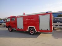 China Dongfeng 3 Ton Small Fire Engine Rescue Truck with 3000L Water Tank and 20L/s Fire Pump for sale