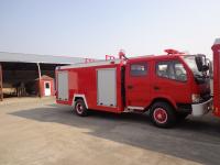 China Dongfeng 3 Ton Small Fire Engine Rescue Truck with 3000L Water Tank and 20L/s Fire Pump for sale