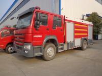 China HOWO 8 Tons Foam Fire Truck with 6000L Water Tank and 2000L Foam Capacity for Industrial Emergency Response for sale