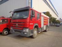 China HOWO 8 Tons Foam Fire Truck with 6000L Water Tank and 2000L Foam Capacity for Industrial Emergency Response for sale