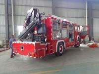 China HOWO 4x2 Rescue Fire Brigade Truck with 5-Ton Crane and 6000L Water Tank for Emergency Response for sale