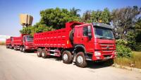 China Howo 40 Ton 8X4 Construction Dump Truck with 371HP Engine and 300L Fuel Capacity for Heavy Material Transport for sale