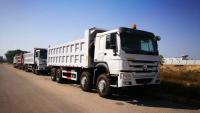 China Howo 40 Ton 8X4 Construction Dump Truck with 371HP Engine and 300L Fuel Capacity for Heavy Material Transport for sale