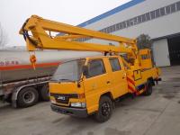 China JMC 4x2 Aerial Lift Truck with 16m Working Height, 250kg Platform Capacity, Euro V Engine for sale