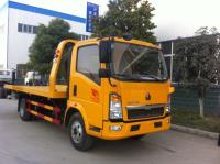 China Medium Duty 3-Ton Flatbed Tow Truck with 115HP Engine and 4000kg Towing Capacity for Road Vehicle Recovery for sale