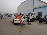 China ISUZU 3-Ton Breakdown Wrecker Tow Truck with 98HP EURO V Engine and 2999mL Diesel Capacity for sale